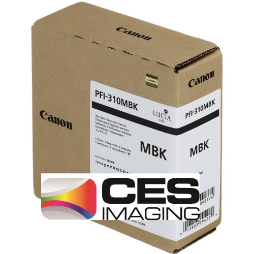 PFI-310MBK Canon Dye Matte Black Ink Tank - 330ml-2358C001AA